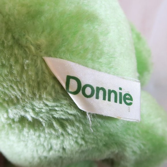 Russ | Toys | Vintage Russ Green Donnie Dinosaur Stuffed Plush Made In ...